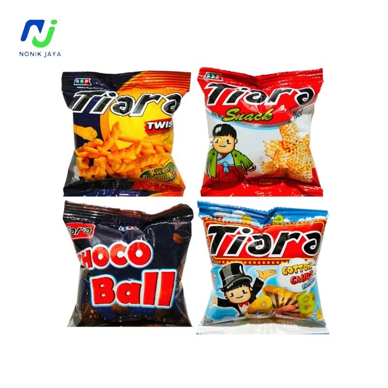 Jual Tiara Snack Rp500 Renteng Isi 10 Pcs | Shopee Indonesia
