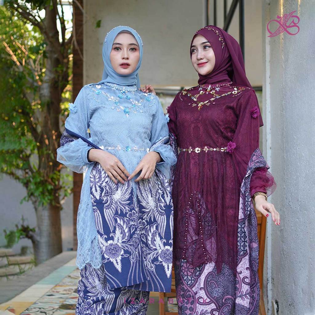 Jual Shintya Series - Set Kebaya Kutu Baru Wisuda Modern Kebaya Set ...