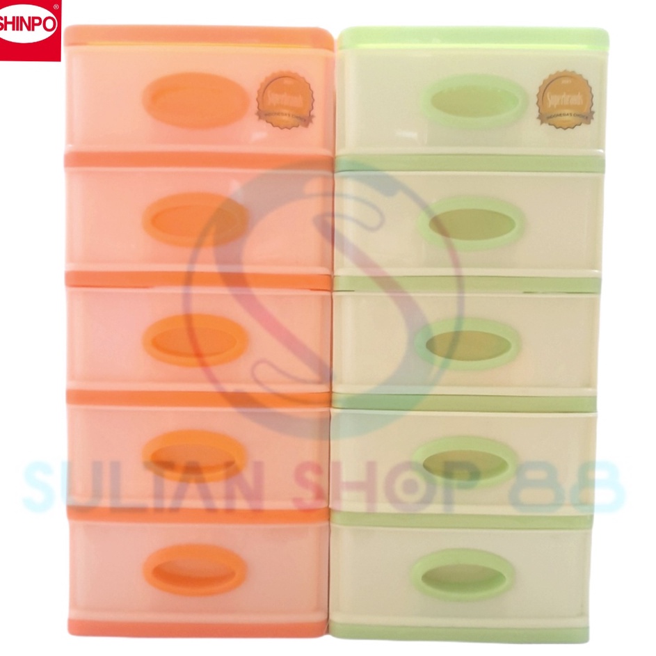 Jual Laci Susun 3 4 dan 5 Kecil Shinpo Laci Mini Mini Container Laci ...