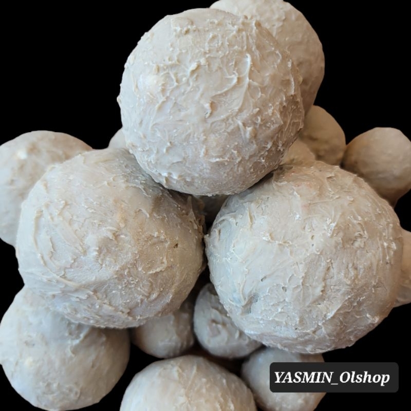 Jual Replika bakso mentah/ Dummy bakso mentah / Replika mainan bakso ...
