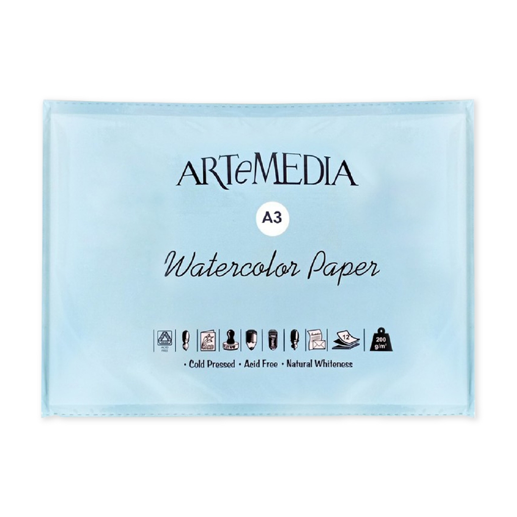 Jual Artemedia A3 Watercolor Paper Sheet | Shopee Indonesia
