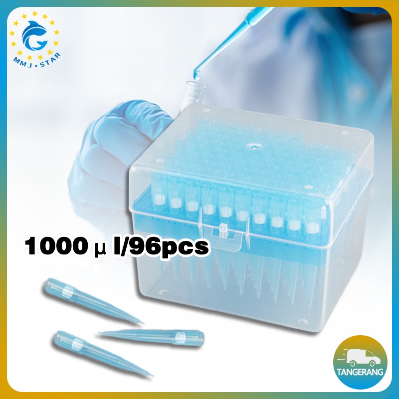 Jual Micropipet Tip Biru 1000ul/Pipete Micro Tip/Laboratory Pipette ...