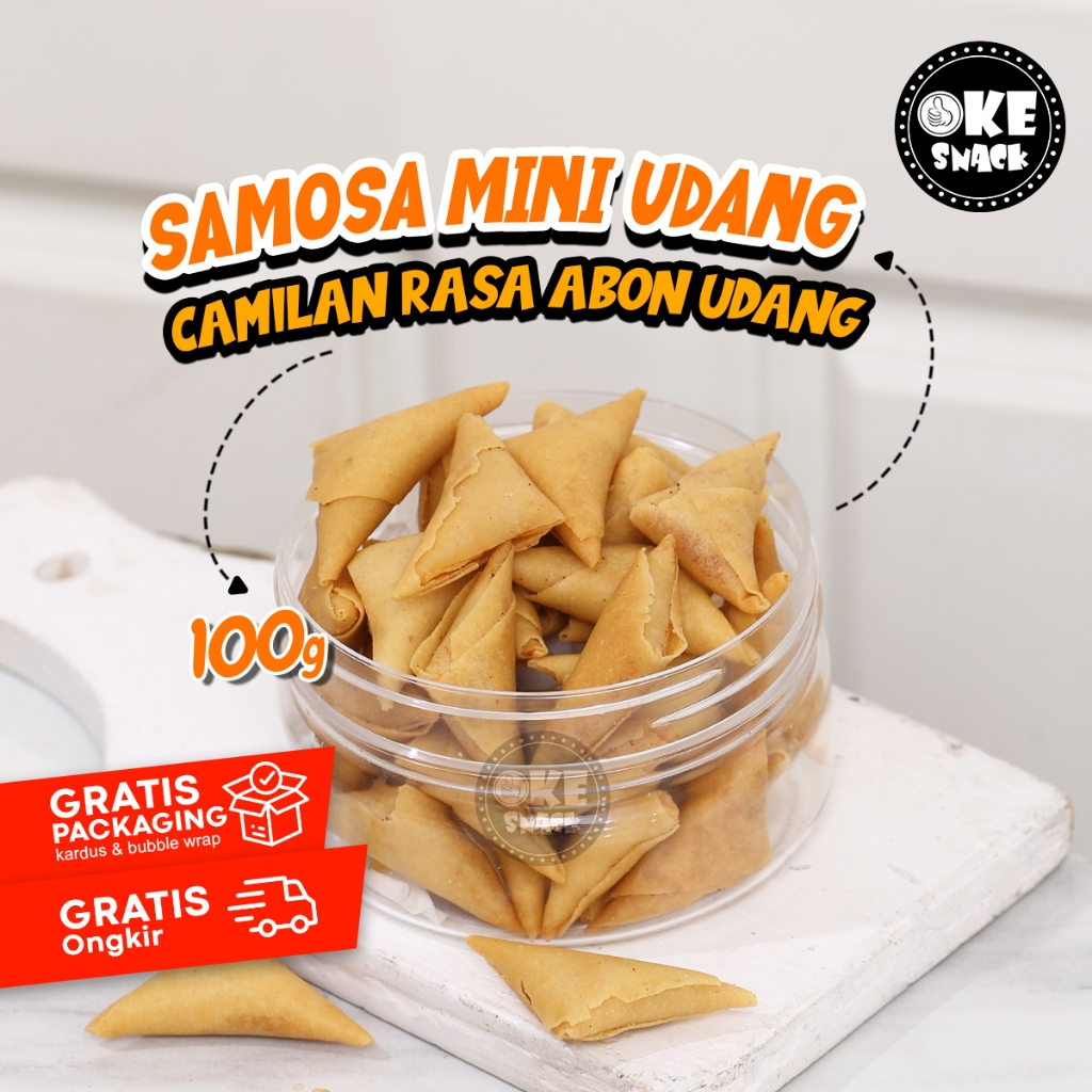 Jual Samosa Mini Abon Udang | Shopee Indonesia