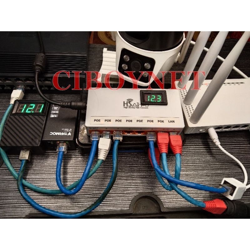 Jual switch HSAirPo modif POE in/out 5-30volt | Shopee Indonesia