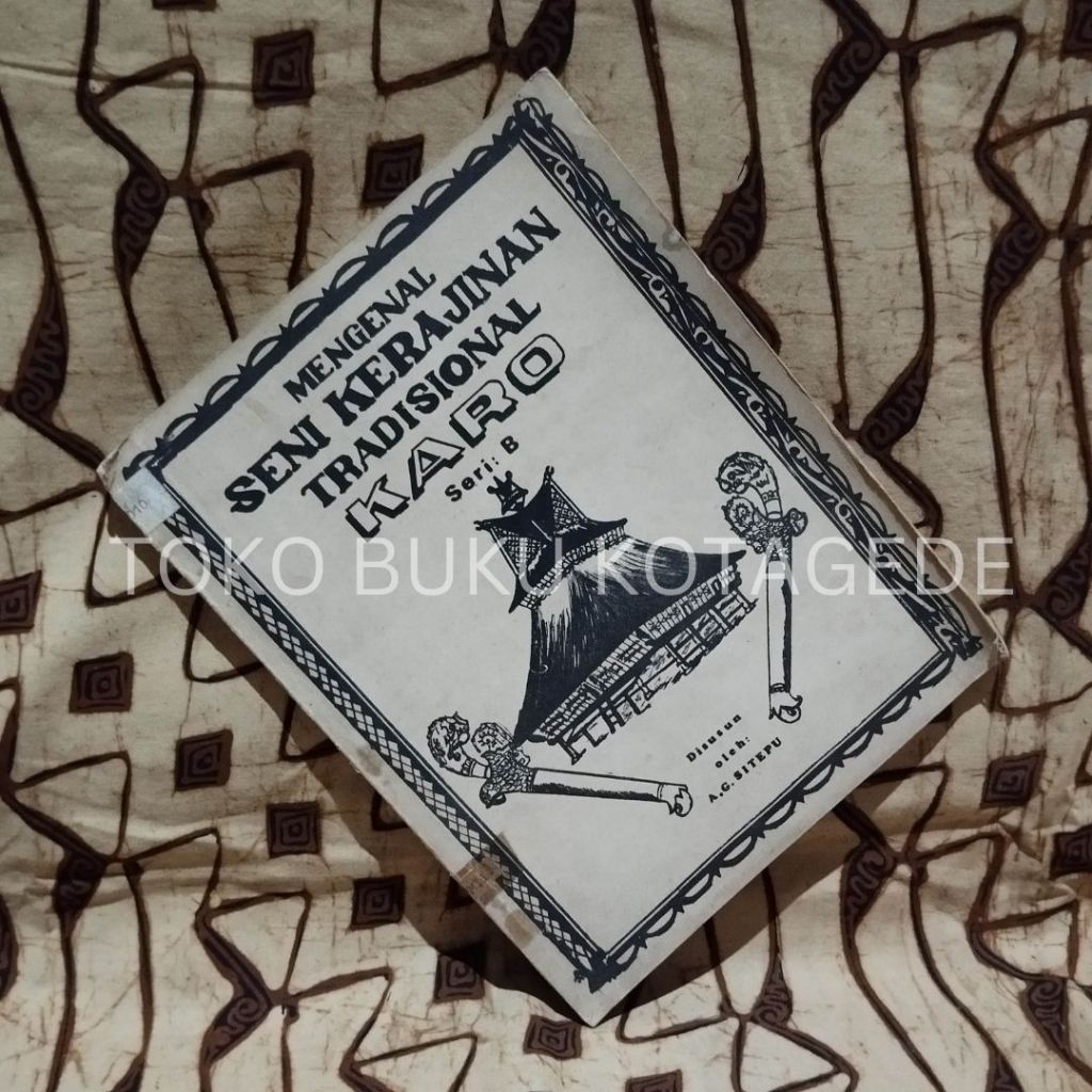 Jual Mengenal Seni Kerajinan Tradisional Karo Seri B | Shopee Indonesia