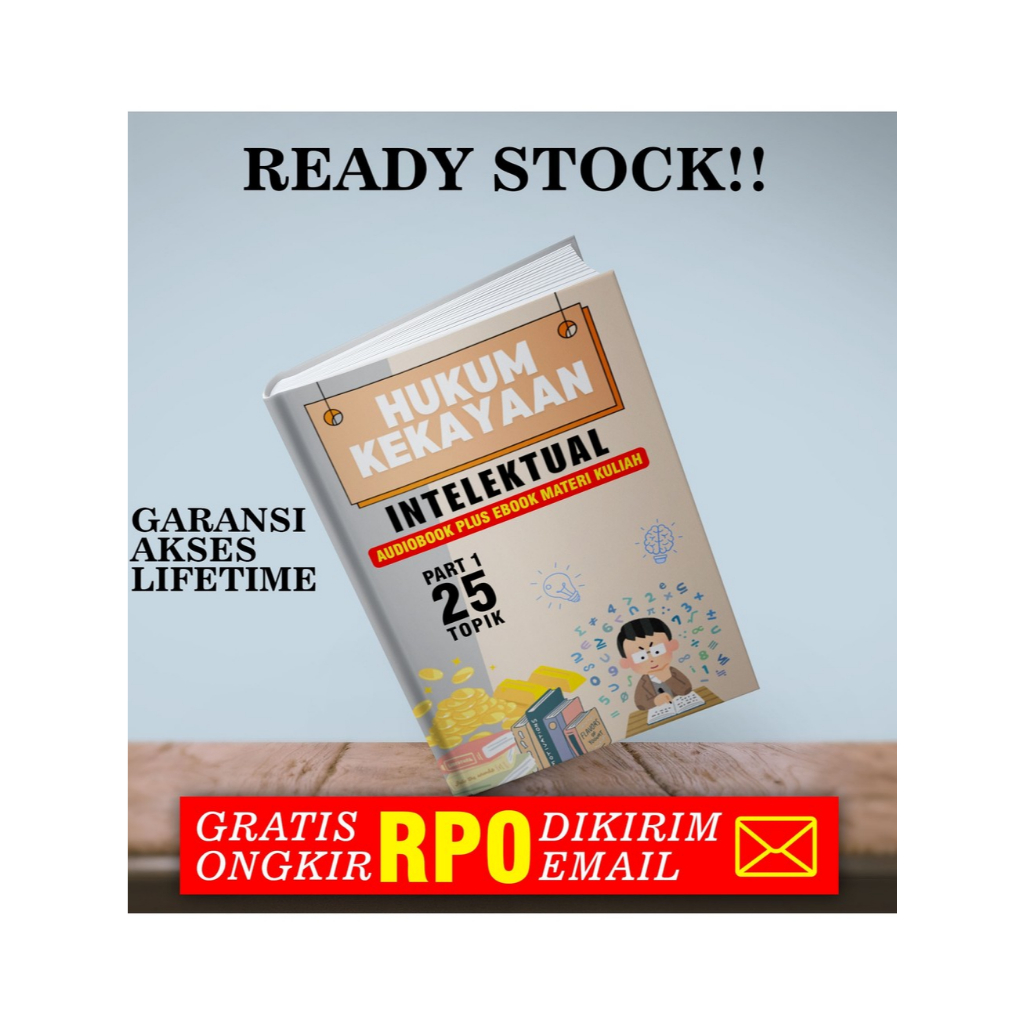 Jual File Materi Kuliah Hak Kekayaan Intelektual (Dalam 75 Topik) | Shopee Indonesia