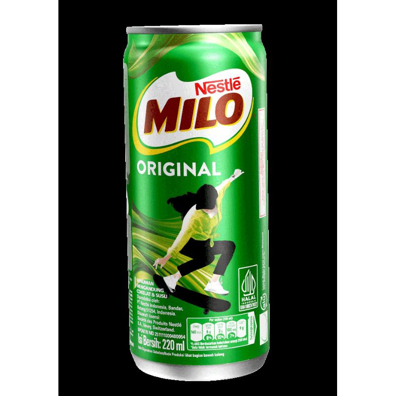 Jual susu Milo 220 ml kemasan kaleng | Shopee Indonesia