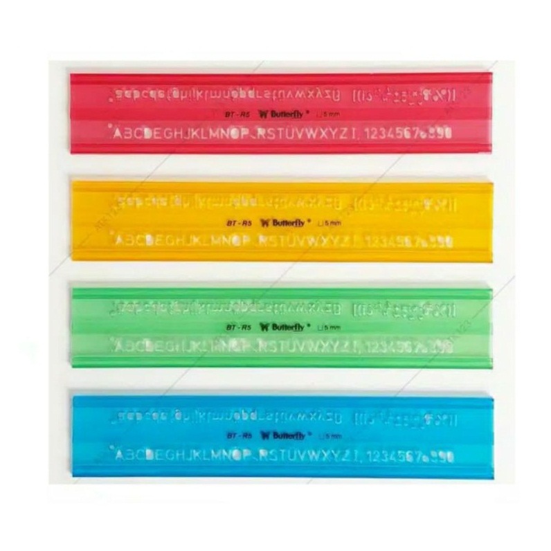 Jual Butterfly Mal Huruf 3/5mm BT-R3/R5 | Shopee Indonesia