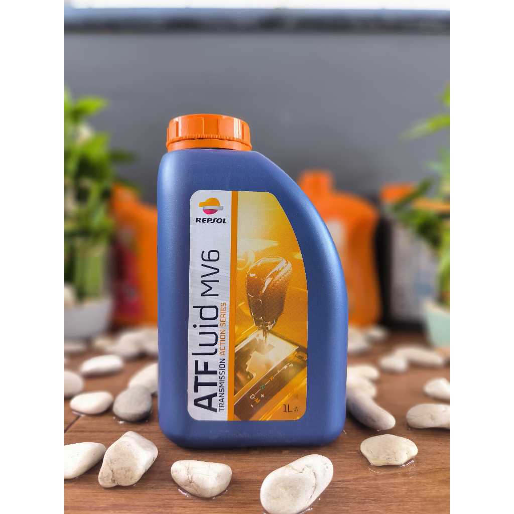 Jual OLI REPSOL ATF MV6 MV 6 TRANSMISI MATIC MATIK FLUID POWER STEERING ...