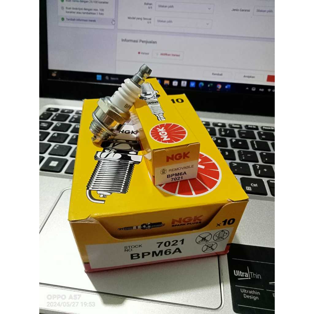 Jual Busi BPM6A Original NGK 1 Pack Mesin Potong Rumput | Shopee Indonesia
