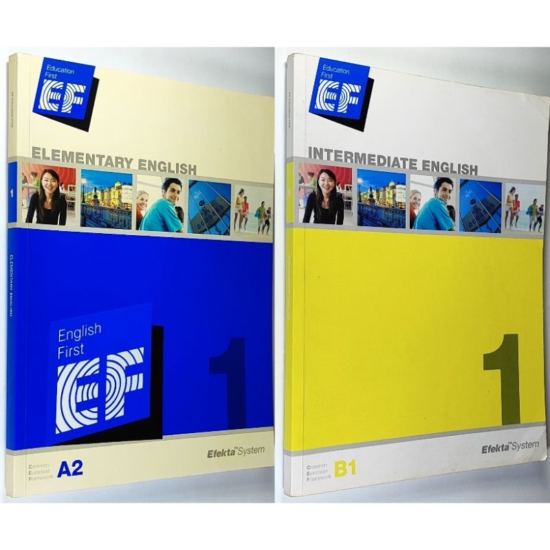 Jual ELEMENTARY ENGLISH A2 & INTERMEDIATE ENGLISH B1 EF. EDUCATION ...