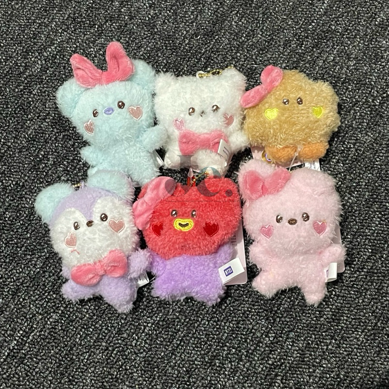 Jual [READY] BT21 MININI LOVELY PLUSH KEYRING | Shopee Indonesia