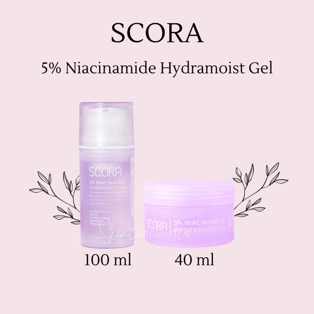 Jual SCORA 5% Niacinamide Hydramoist Gel 100ml Pelembab Wajah Mencerahkan Kulit Memperbaiki Skin ...