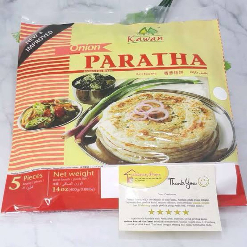 Jual Roti Paratha Kawan 400gr ( 5pcs ) / Frozen Food | Shopee Indonesia