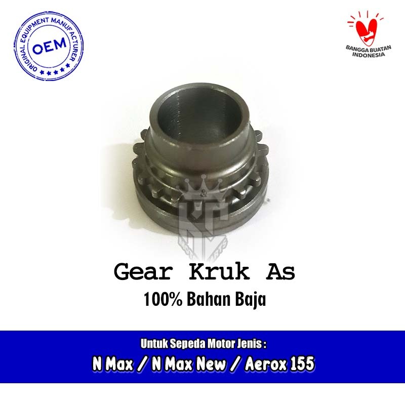 Jual Gear Gir Gigi Sentrik Kruk As Noken As Yamaha N Max NMax new Aerox 155 | Shopee Indonesia