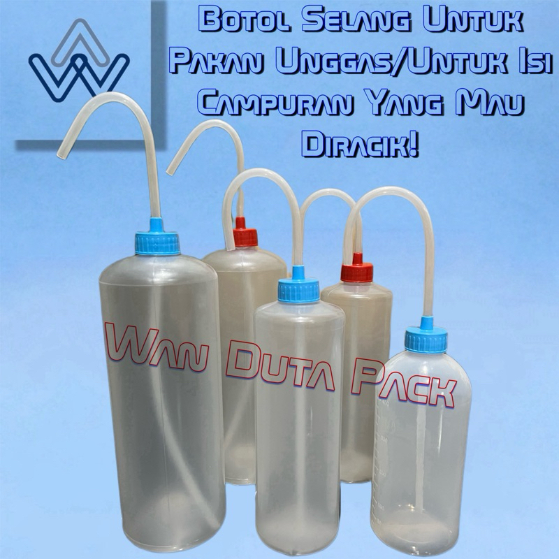 Jual Botol Selang 1 Liter Untuk Isi Air Minum Burung & Untuk Isi ...