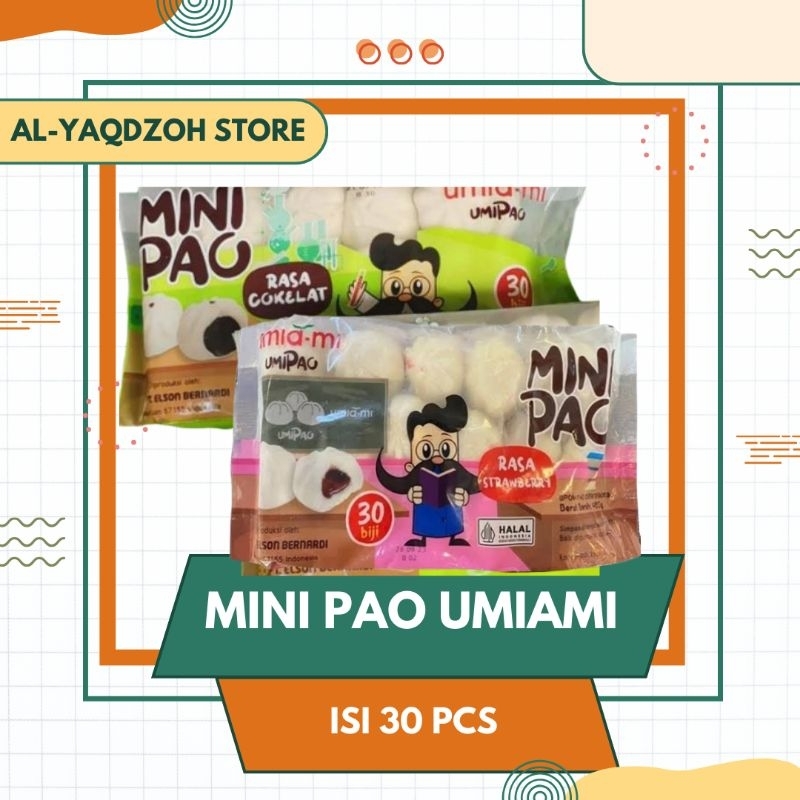 Jual Mini Pao - 2 Varian Rasa - Ukuran 480 Gram | Shopee Indonesia