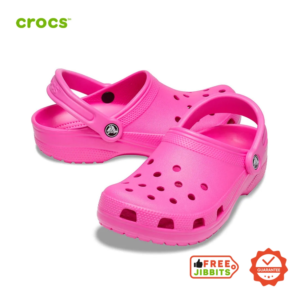 Jual [ORIGINAL] Sandal Crocs Wanita Ori Classic Clog Pink - CM | Shopee ...