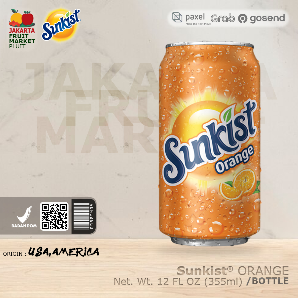Jual SUNKIST ® ORANGE minuman rasa jeruk import usa | Shopee Indonesia