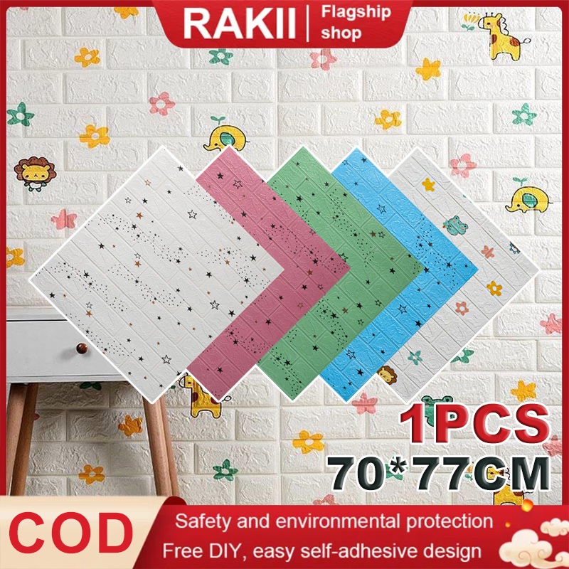 Jual Wallpaper Dinding 3D Wallpaper Busa Pola Gambar Wallfoam ...