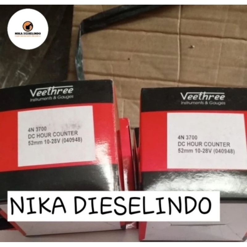 Jual DC HOUR METER 4N-3700 4N3700 VEETHREE BRAND | Shopee Indonesia