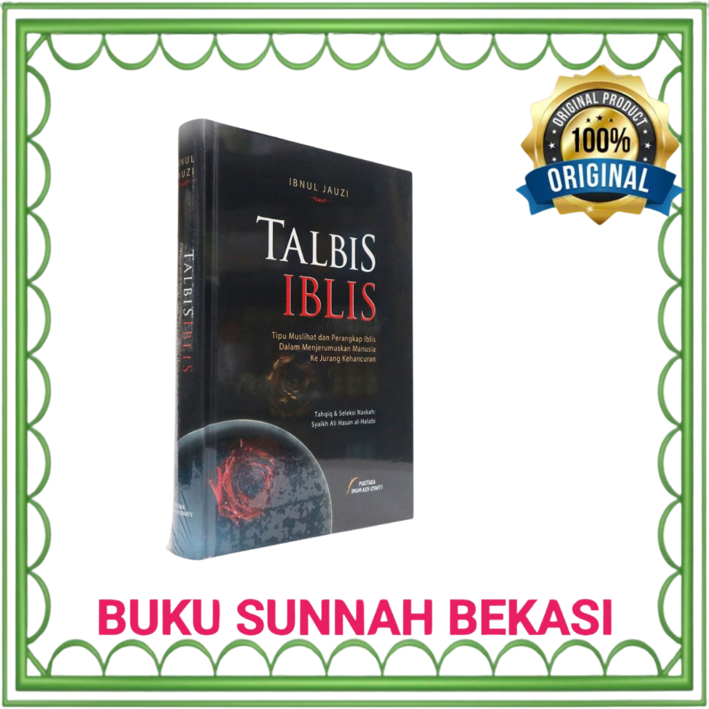 Jual PUSTAKA IMAM SYAFII | TALBIS IBLIS | PERANGKAP IBLIS MENYESATKAN UMAT MANUSIA | Shopee ...