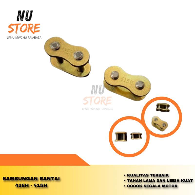 Jual Sambungan Rantai 415H - 428H Penambah Rante Motor Universal ...