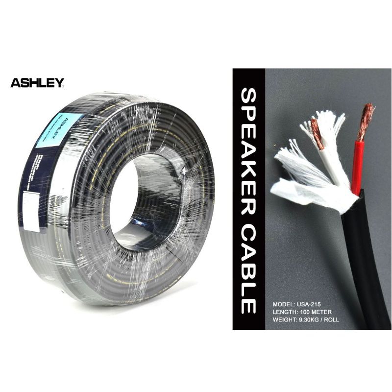 Jual Kabel Speaker Ashley USA 415 Original 100 meter Cable 4x1.5 mm ...