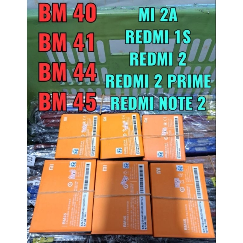 Jual SALE CUCI GUDANG Baterai MI BM40/BM42/NOTE/BM45 GROSIR BY.SULTAN ROXY | Shopee Indonesia