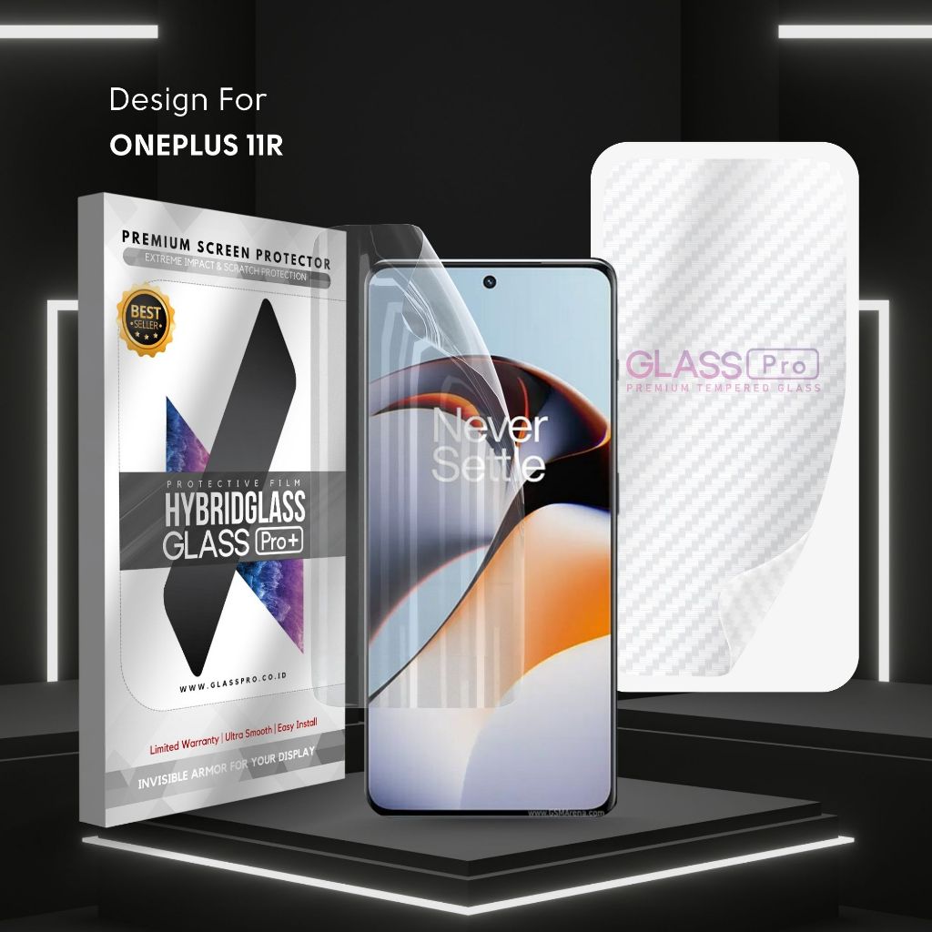 Jual Hybrid Glass Premium Anti Gores Hydrogel One Plus 11R OnePlus 11R ...