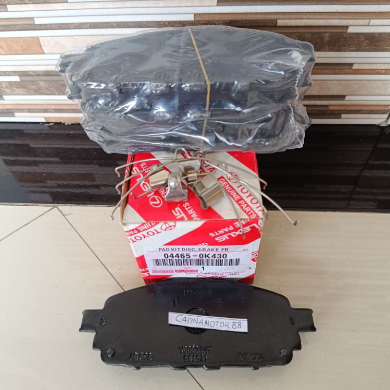 Jual KAMPAS REM DEPAN INNOVA REBORN 04465-0K430(HARGA 1 SET 4 PCS ...