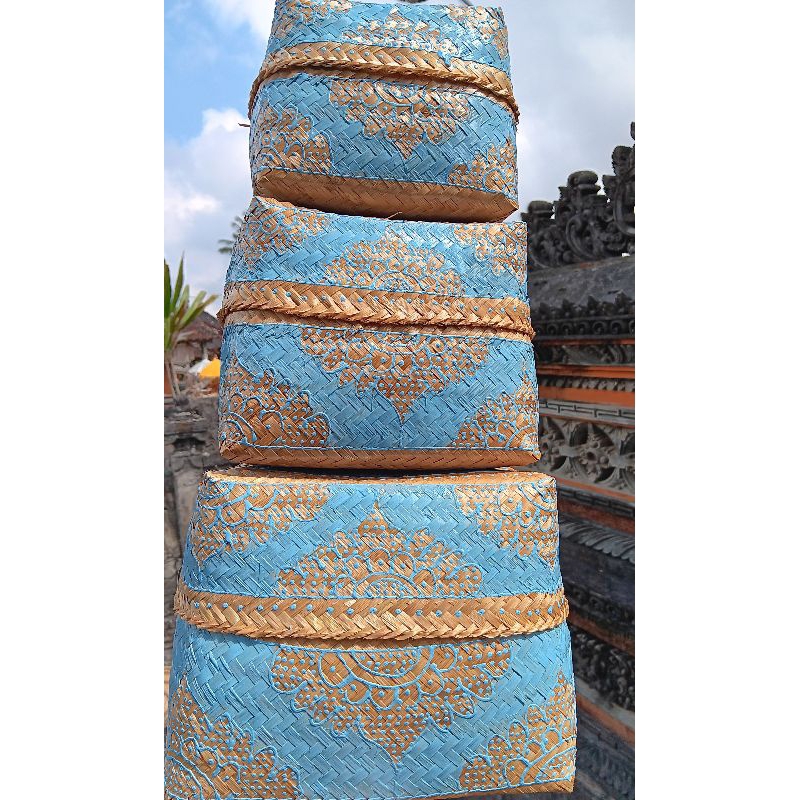 Jual sokasi set 3 lukis bali ukuran 28cm24 cm20cm | Shopee Indonesia