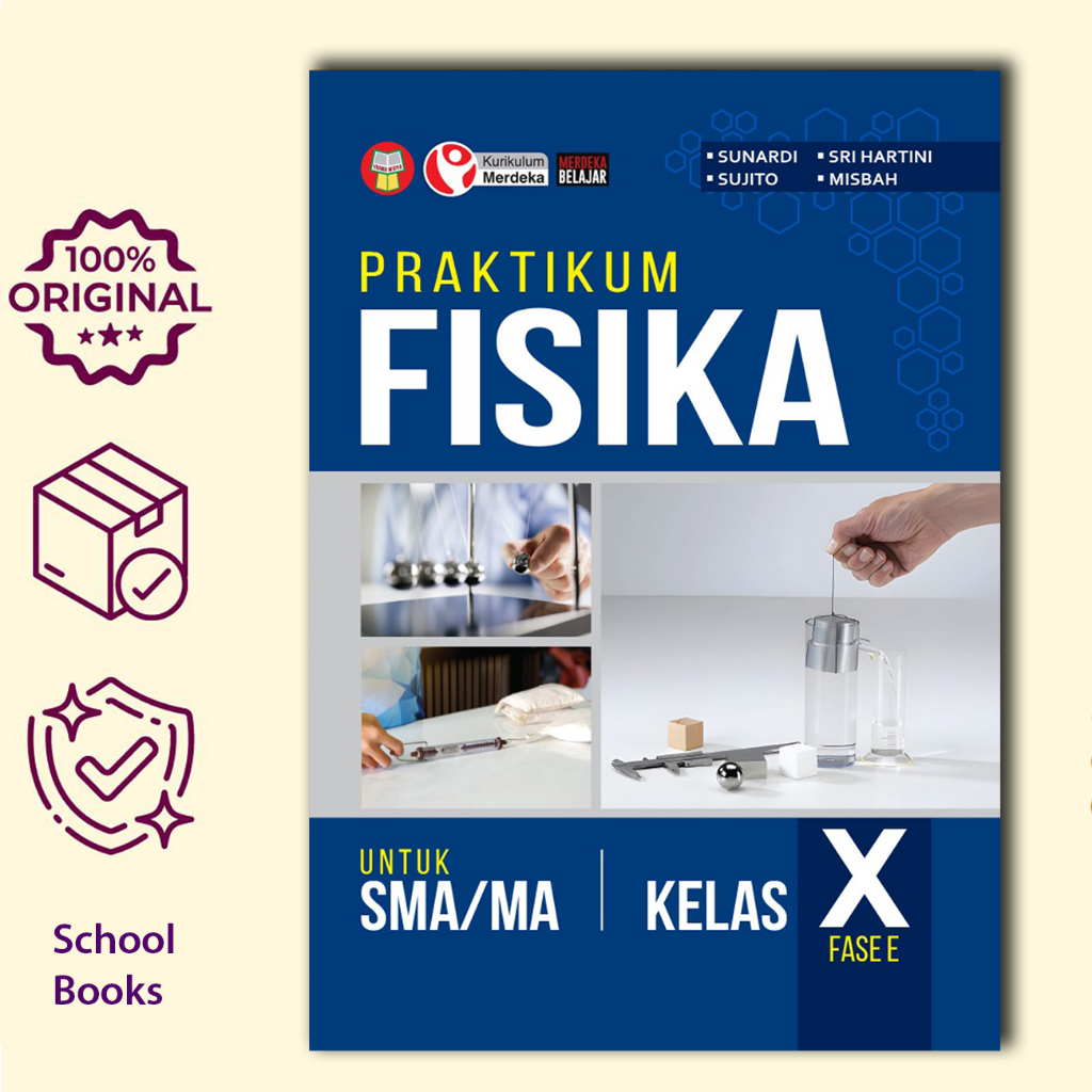 Jual Buku Praktikum Fisika SMA/MA Kelas X (Fase E) - Panduan Lengkap Pengukuran dan Eksperimen ...
