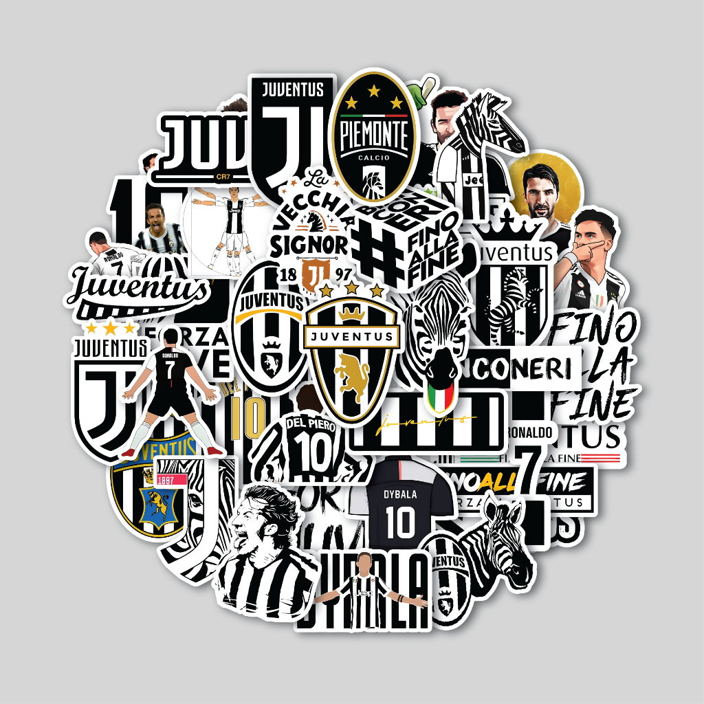 Jual STICKER PACK JUVENTUS | STICKER TUMBLER | STIKER LAPTOP KOPER HELM ...