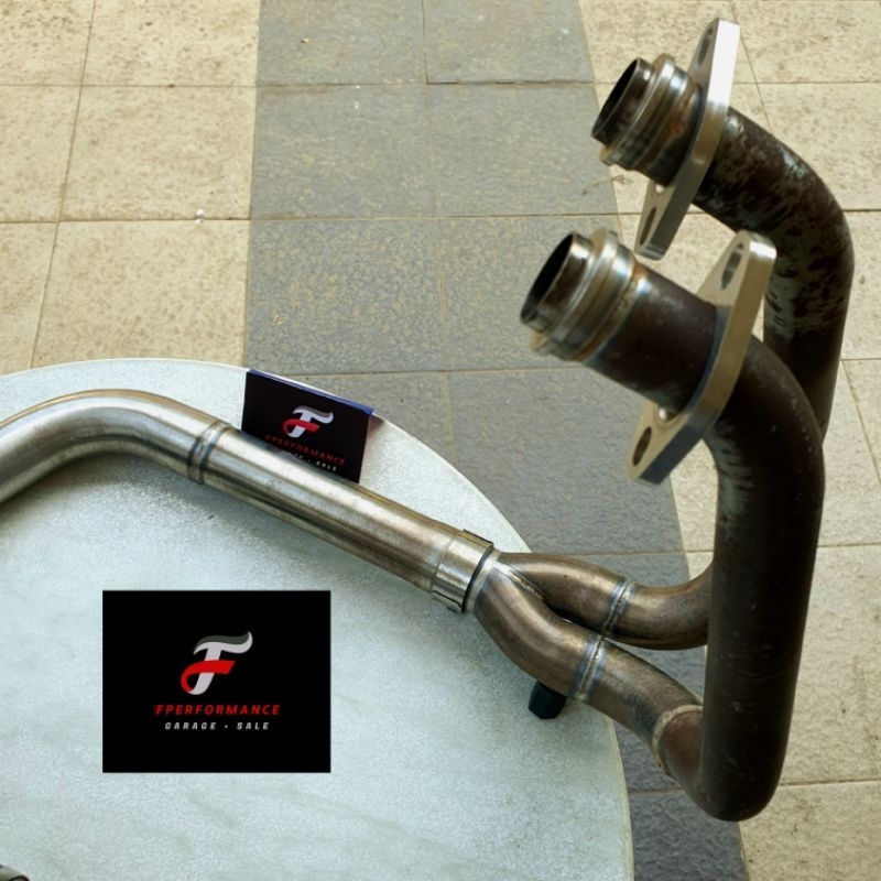 Jual Header Knalpot Two Brothers Original USA silencer tarmac silver ...