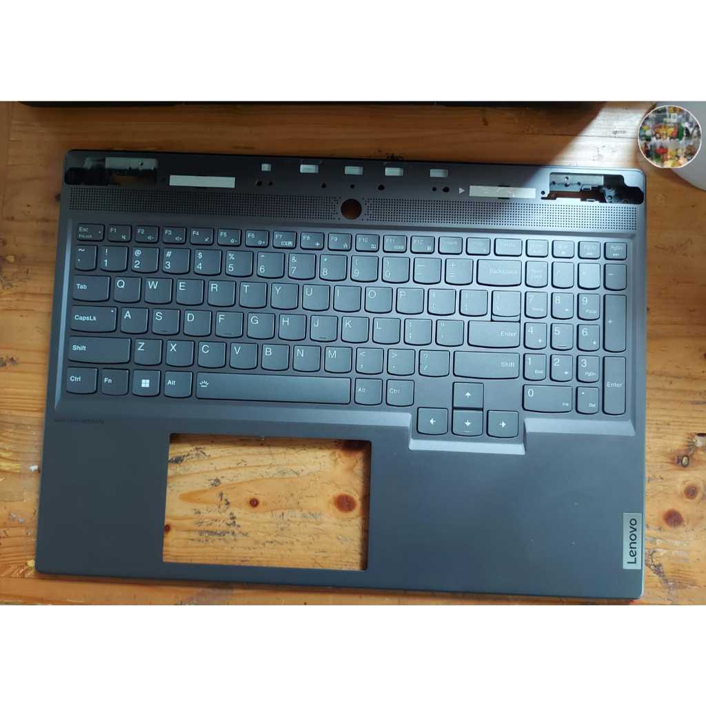 Jual Lenovo Legion S7 16IRH8 Palmrest Cover Keyboard Black Backlit ...