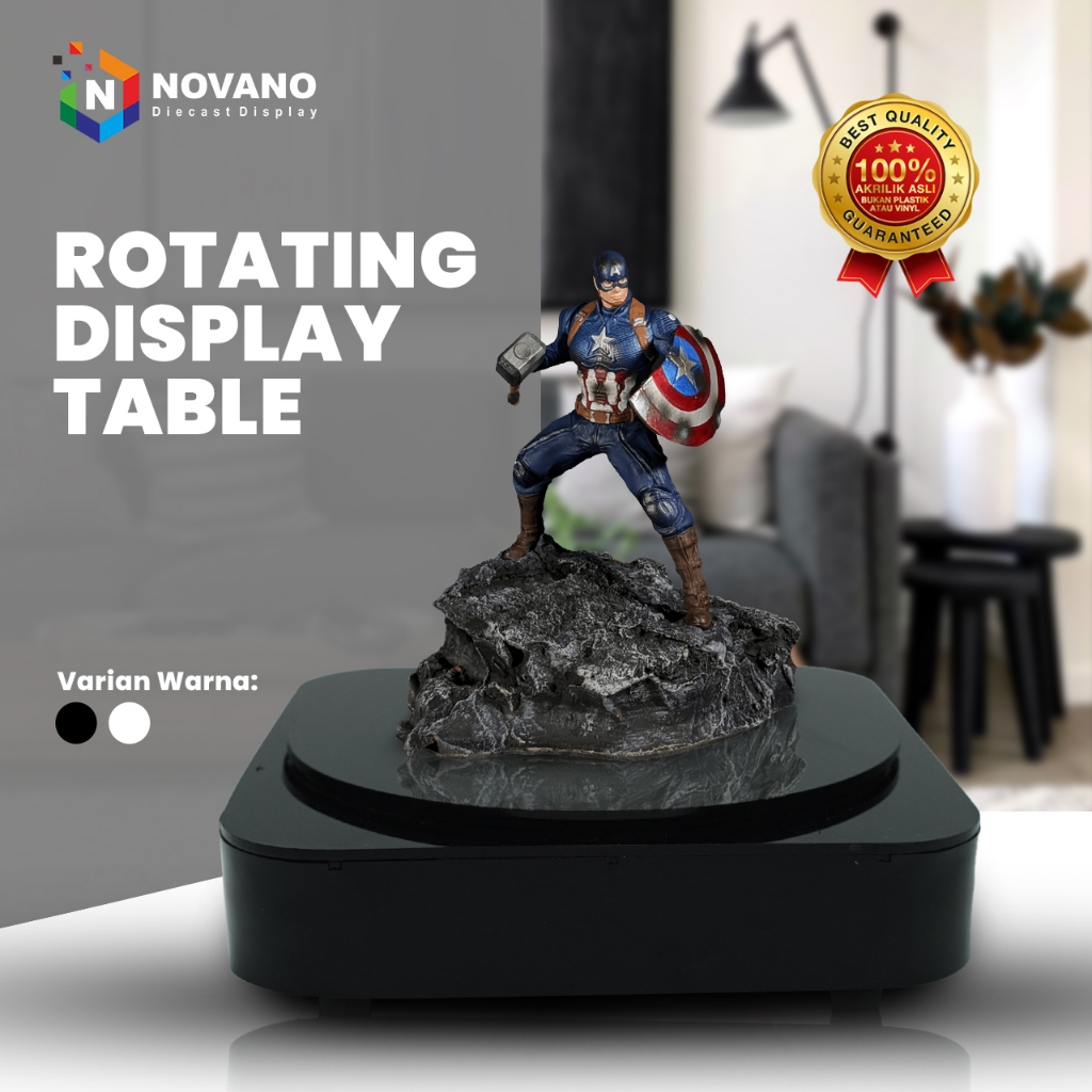 Jual Rotating Display I Rotary Display I Meja putar ukuran 20x20cm ...