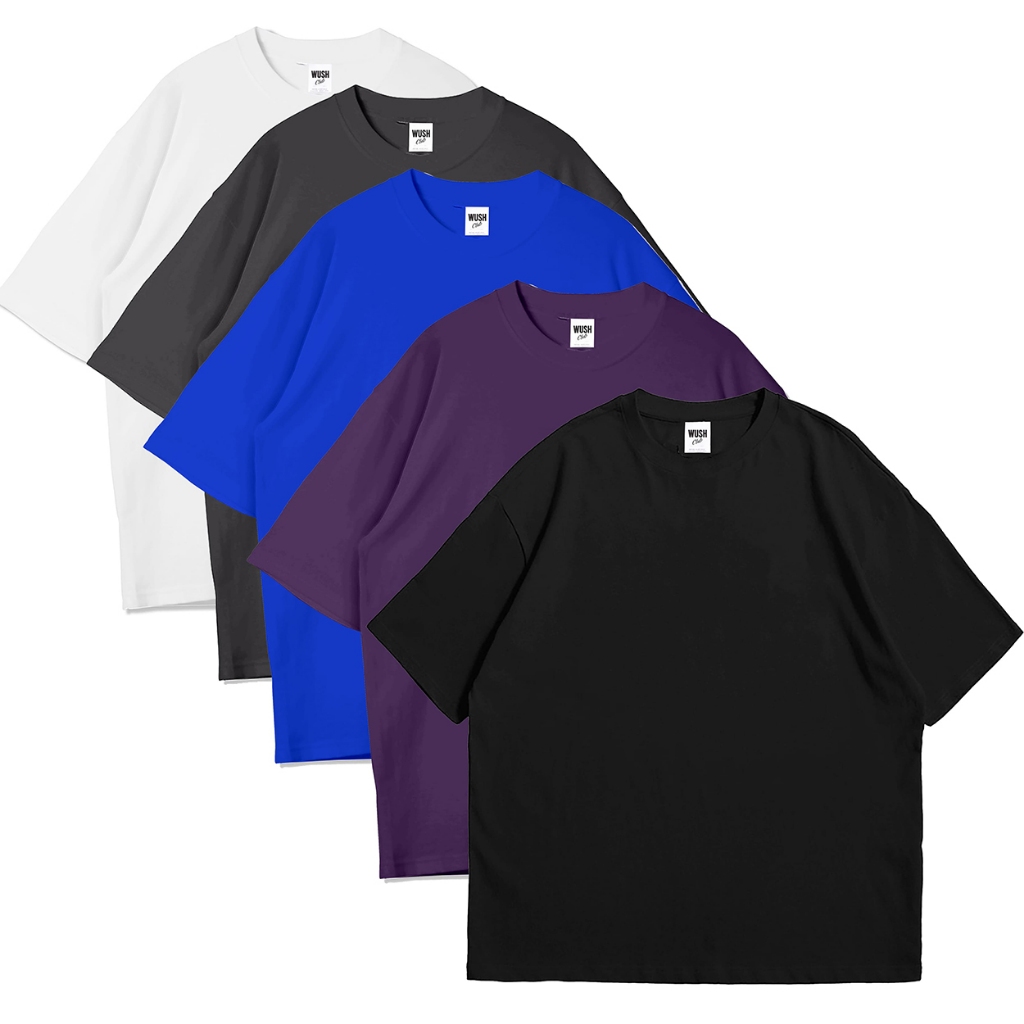 Jual WUSH CLUB T SHIRT BAJU KAOS POLOS DISTRO OVERSIZE COTTON COMBAD ...
