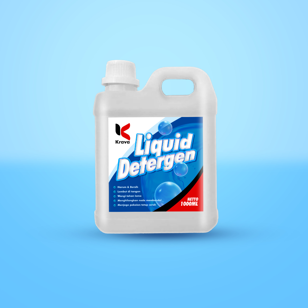 Jual Krava Deterjen cair laundry Liquid detergent detergen konsentrat ...