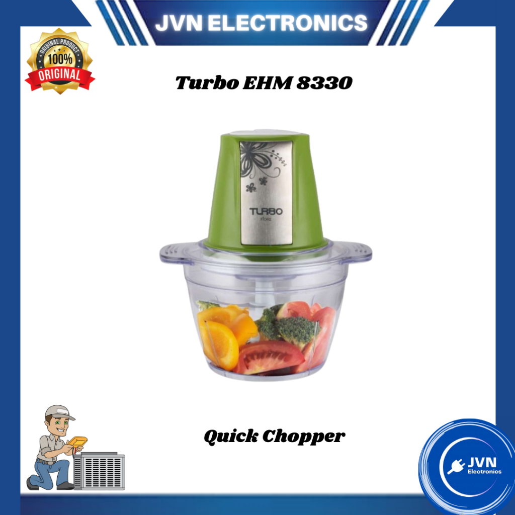 Jual Quick Chopper Turbo EHM-8330 1 Liter | Shopee Indonesia