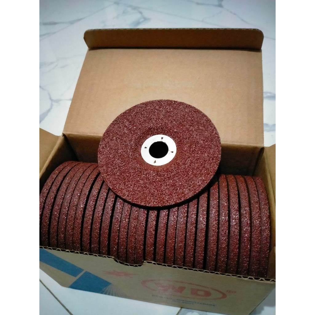 Jual (20 PCS) Grinding Wheel 4" x 6 mm Mata Gerinda Poles Batu Gerinda ...