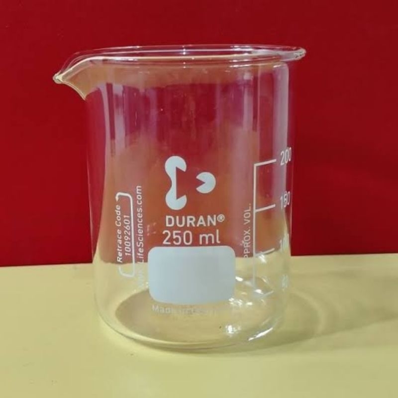 Jual Beaker Glass 250 ml DURAN | Shopee Indonesia