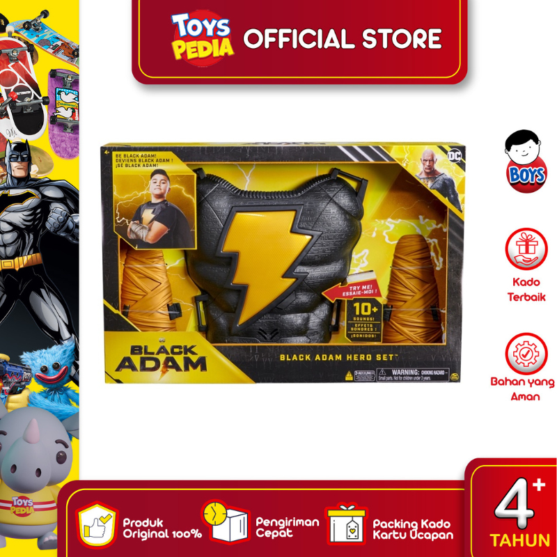 Jual Mainan Roleplay dan Kostum - Black Adam Deluxe Roleplay | Shopee ...