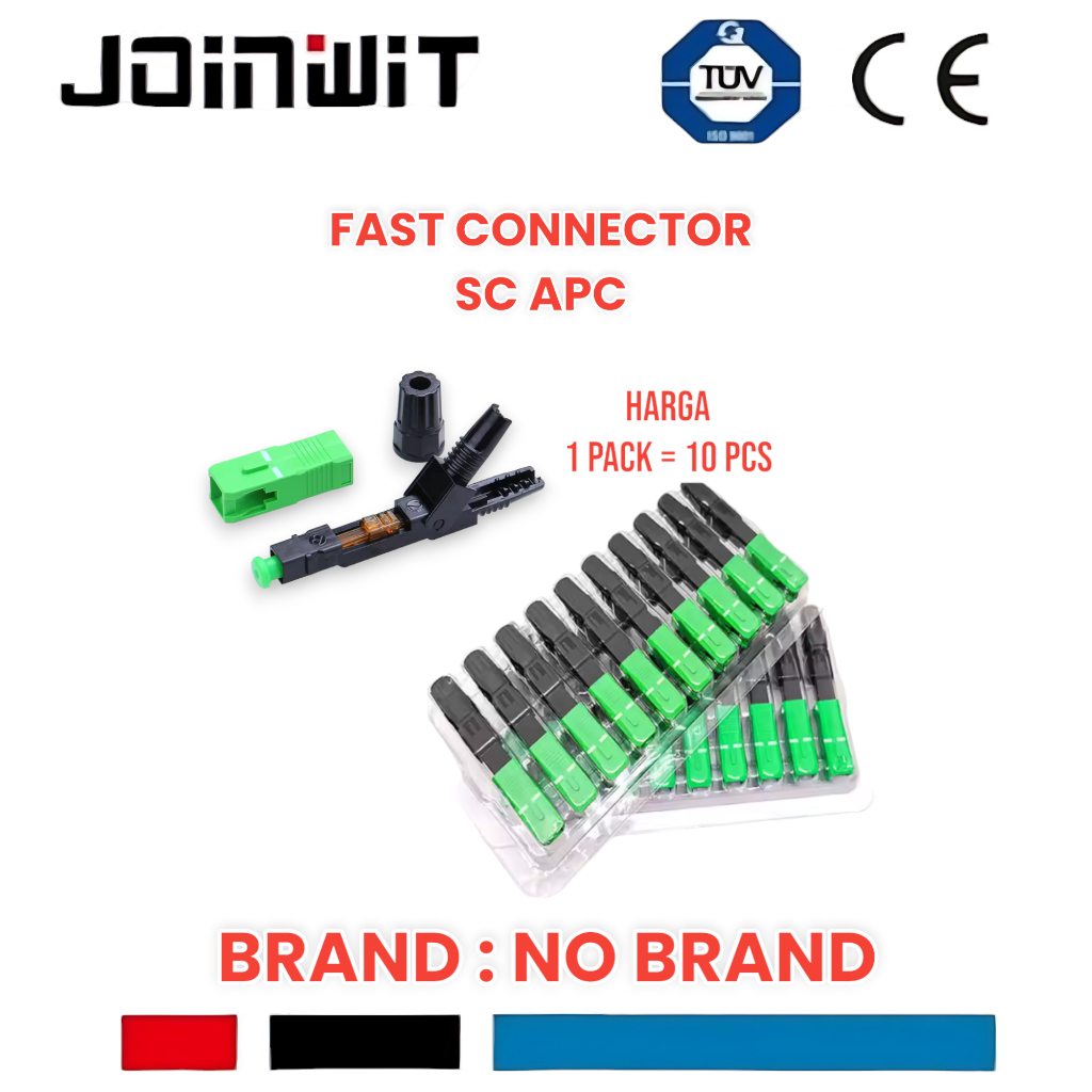 Jual FAST CONNECTOR SC APC PACK dropcore conector adapter fiber optik ...