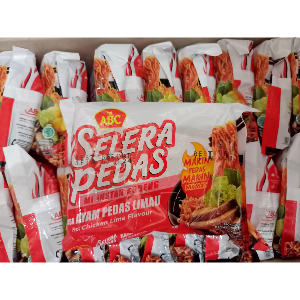 Jual MI ABC SELERA PEDAS NAMPOL ALL VARIAN // RASA SPESIAL (1 KARTON ...