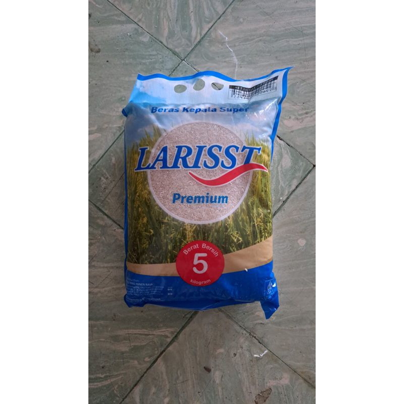 Jual Beras Premium Larisst 5kg | Shopee Indonesia
