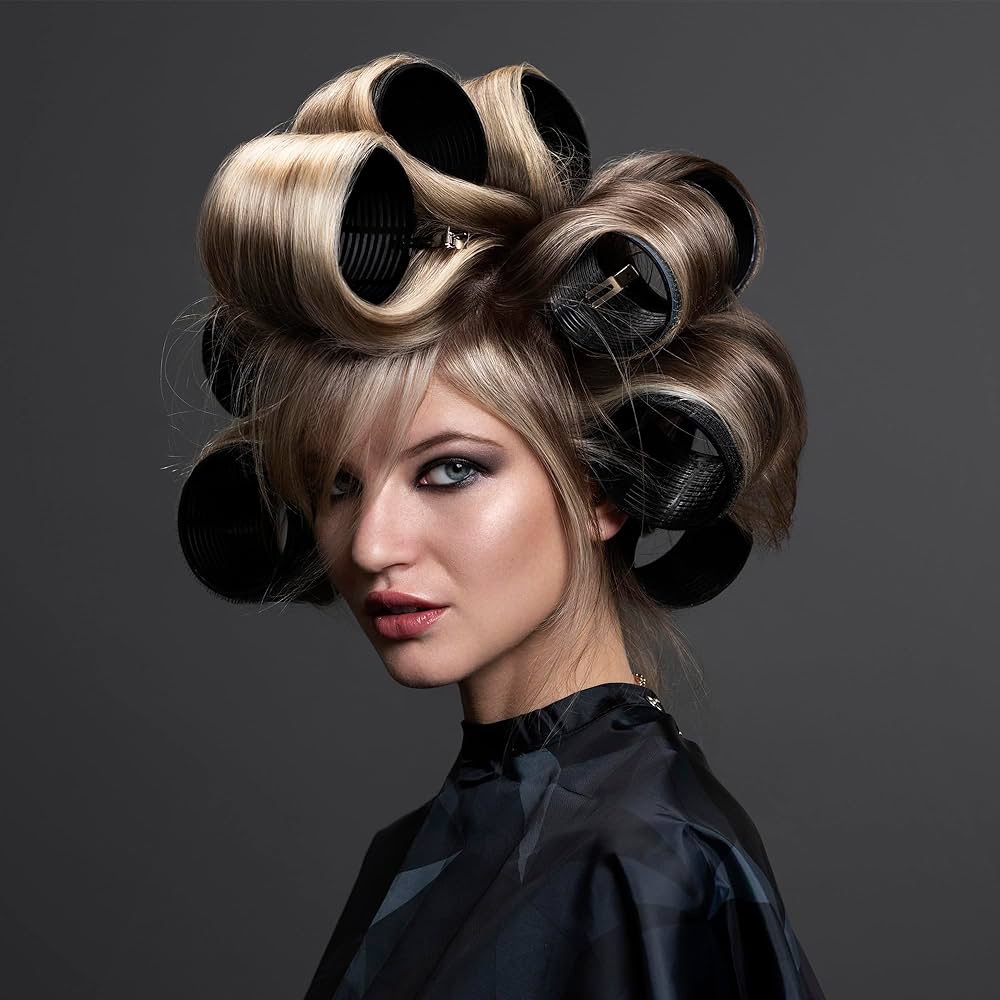 Jual VELCRO ROLLERS BLOWOUT HAIR CURL HEATLESS BIG SIZE 6,13CM 12PCS ...