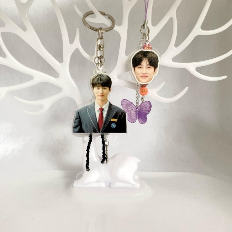 Jual PO (ACTOR KDRAMA) Keychain Phone Strap Sun Jae Byeon Woo Seok ...