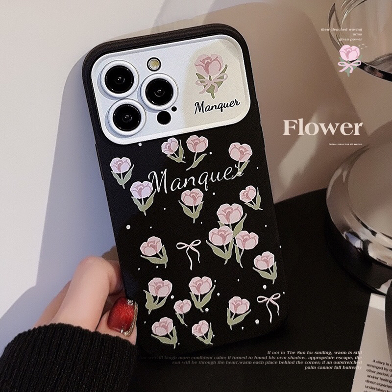 Jual CASE IPHONE MOTIF BUNGA MAWAR MANQUES LUCU CASE IPHONE 11/11pro ...