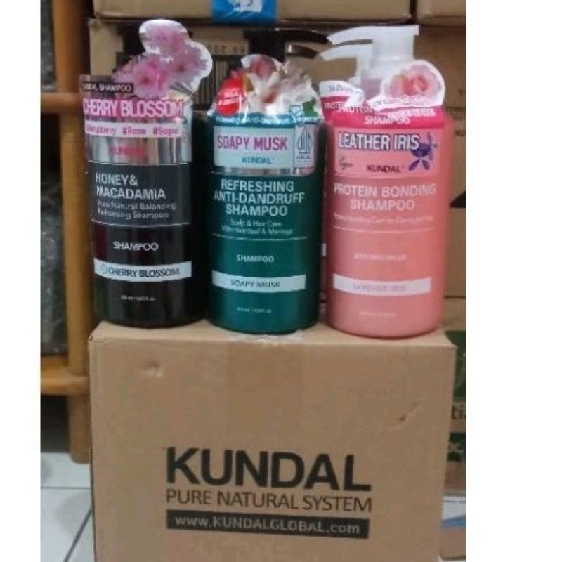Jual [BPOM] KUNDAL Shampoo 500mL | 500 mL | EXP 2026 | Hair Loss / Protein Bonding / Anti ...